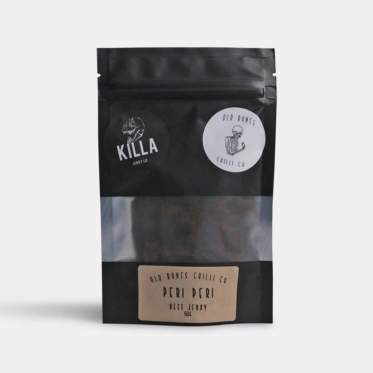 Old Bones Chilli Co x Killa Jerky Co - Peri Peri & Jerky Bundle | Small ...