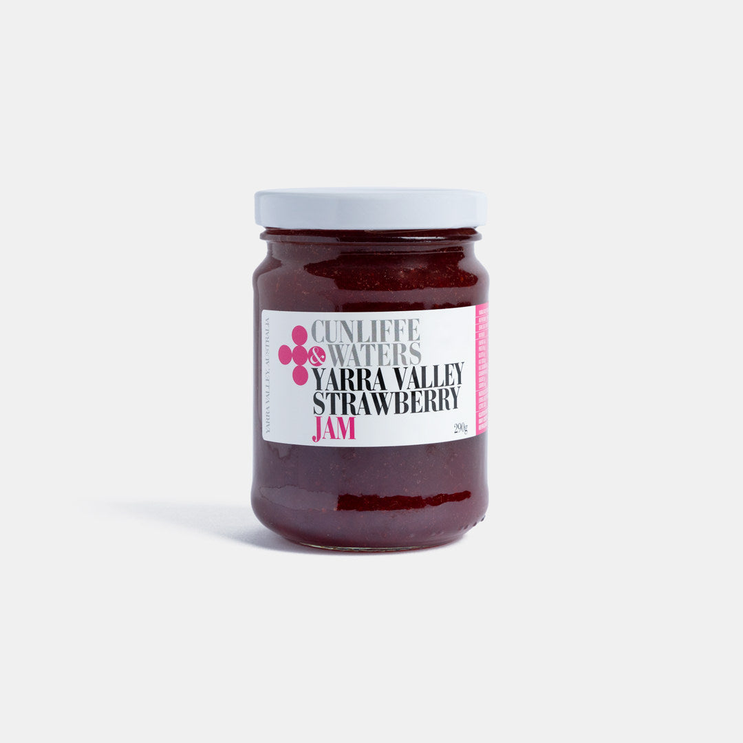 Yarra Valley Strawberry Jam - Cunliffe & Waters | Australian Gourmet ...