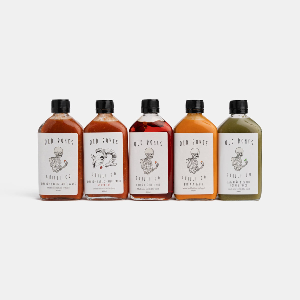 Old Bones Chilli Co Hot Sauce Bundle - Old Bones Chilli Co | Australian ...